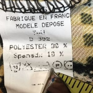 Lissa Paris | Tops | Asymmetrical Mixed Animal Print Top Made In France ...
